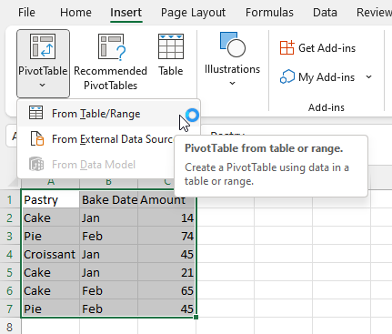 Pivot tables — ClosedXML 0.102.0 documentation